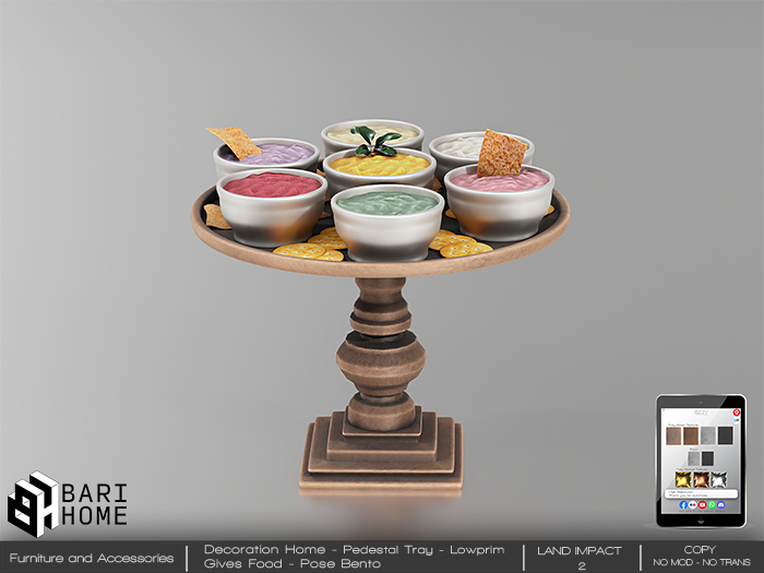 Second Life Marketplace - [BARI HOME] Pate Appetizer
